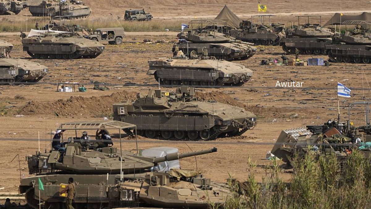 The Israeli Army surrounds Gaza City | Awutar